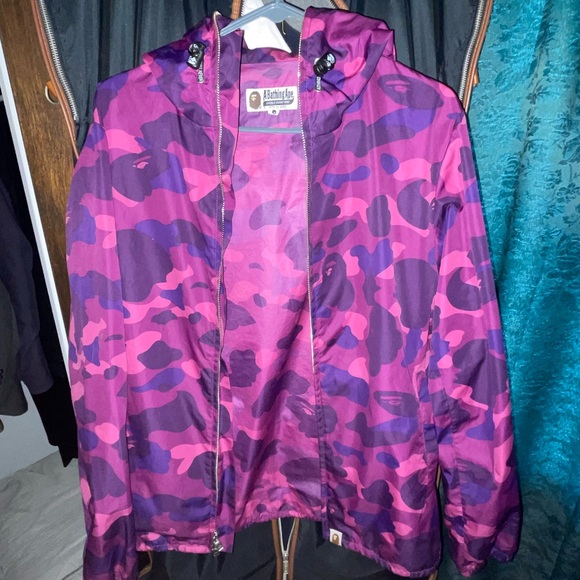 Bape | Jackets & Coats | Bape Windbreaker Jacket | Poshmark